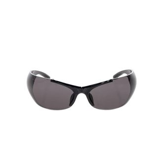 Balenciaga Afterhour Ovale Sonnenbrille - - Accessories - Damen - Schwarzk - ONE SIZE
