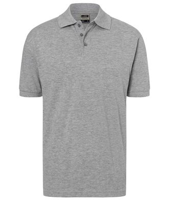 James & Nicholson Poloshirt Classic | Farbe: grey-heather | Gr&ouml;sse: XXL