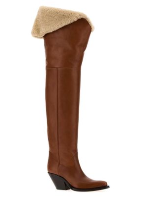 Chlo&eacute; Azelan Boots - Brown