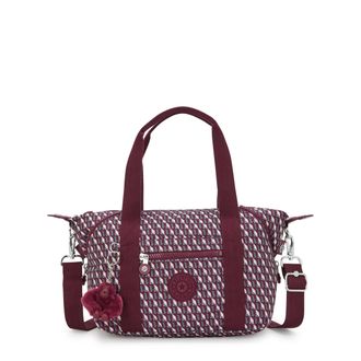 Kipling ART MINI Kleine Handtasche, Schultertaschen, 3DK Wine (Rot)