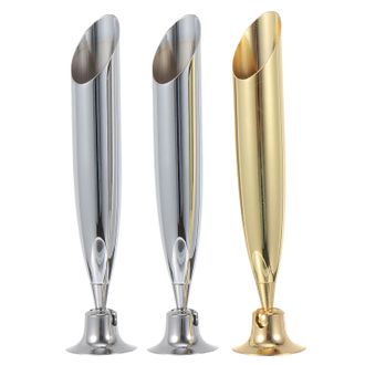 NUOBESTY 3-teiliger Stifthalter aus Edelstahl mit Einsteckfach und St&auml;nder f&uuml;r F&uuml;llfederhalter zur Aufbewahrung auf dem Schreibtisch im Studentenwohnheim