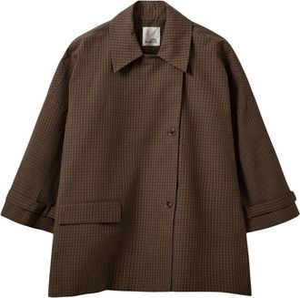 Sofie Schnoor Manteau oversize Selinasw - Femme - Vestes - Brun - Taille: 38 FR
