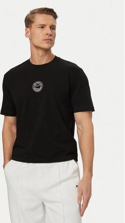 HUGO BOSS T-Shirt Open 50560293 Schwarz Relaxed Fit