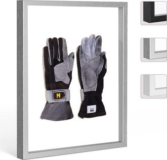 Bildershop-24 Objektrahmen Trikotrahmen Vario inkl. Bügel und Passepartout 40x60cm Mattsilber (lackiert)