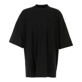 Rick Owens Tower Tommy T - Homme - Tops - Noir - Taille: ONE Size