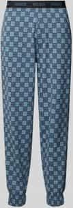 HUGO BOSS Regular Fit Pyjama-Hose aus Baumwoll-Mix Modell AARON