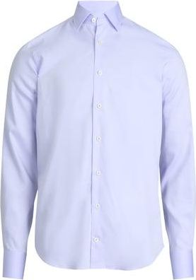 van Laack Chemise droite col classique en coton