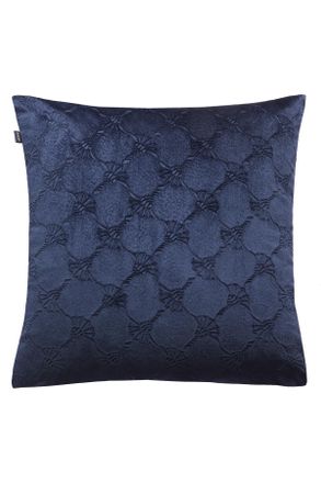 Joop Kissenh&uuml;lle Velvety, Dunkelblau, Textil, Uni, 45x45 cm, hochwertige Qualit&auml;t, Wohntextilien, Bez&uuml;ge, Kissenbez&uuml;ge