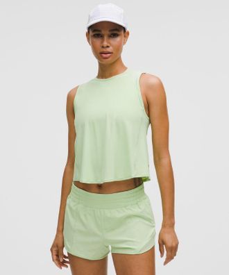 lululemon Débardeur Sculpt court à bandes croisées pour Femmes - Taille 10