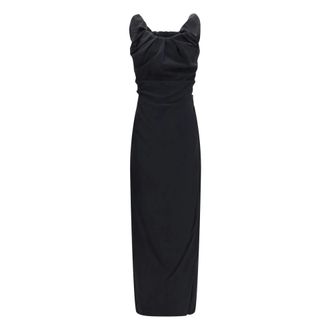 Vivienne Westwood Robe longue Ginnie - Femme - Robes - Noir - Taille: 38 FR