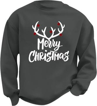 Generic Pull de Noël moche pour homme - Pull de Noël 3D graphique - Pull à manches longues pour homme et femme, Q, M