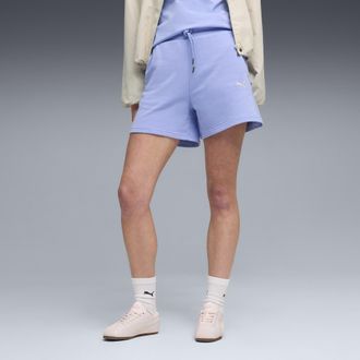 Puma Short &agrave; taille haute 5 PUMA Class Femme, Accessoires, Violet, XL