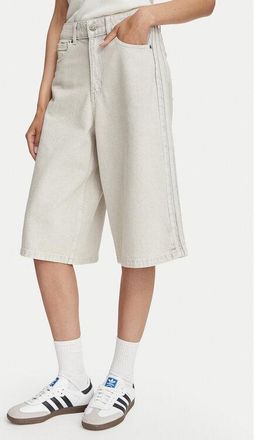adidas Bermudahose KQ6477 Hellbeige Oversize