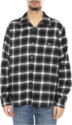 Obey Homme, Chemises, Noir, Taille: XL Casual Chemises