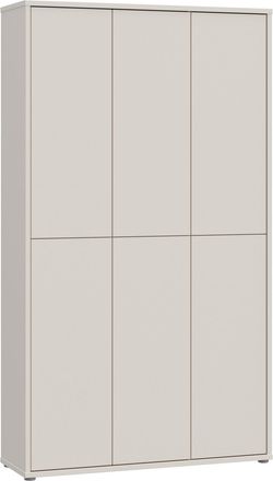 Xora Schuhschrank, Sand, Holzwerkstoff, 16 F&auml;cher, 109.2x191.9x34.9 cm, Typenauswahl, stehend, Garderobe, Schuhaufbewahrung, Schuhschr&auml;nke