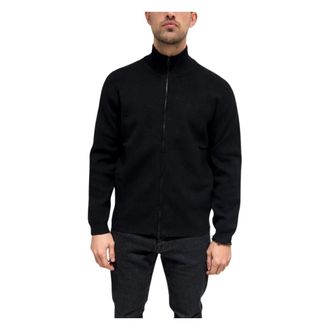 C.P. Company Lambswool Cardigan - - Knitwear - Herren - Schwarzk - XL