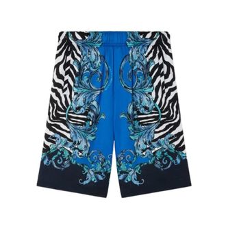 Versace Jeans Couture Zebra Print Barock-Umriss Shorts - - Swimwear - Herren - Mehrfarbig - XL
