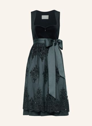Kr&uuml;ger Kr&uuml;ger Dirndl Lora Mit Schmuckperlen schwarz