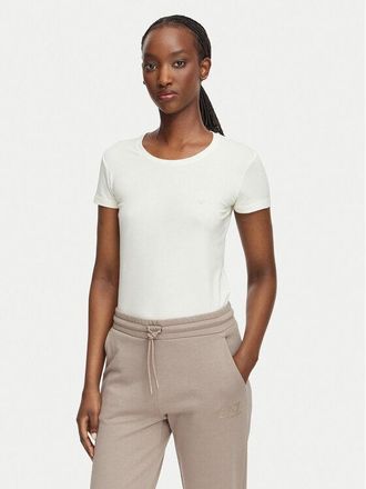 Emporio Armani T-Shirt EW002904 AF25589 U1131 Creme Regular Fit