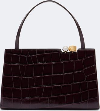 Jacquemus Schultertasche Salon aus Leder