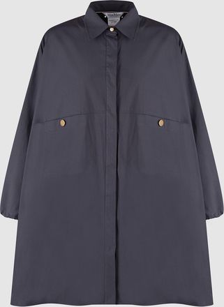 Max Mara Robe Courte Cervo Ultramarine