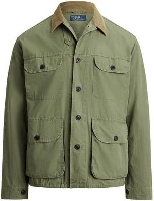 Polo Ralph Lauren Blouson col classique &agrave; poches en coton