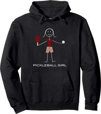 Whyitsme Design Lustiges Pickleball-Design f&uuml;r Frauen, Pickleball-Geschenke f&uuml;r M&auml;dchen Pullover Hoodie