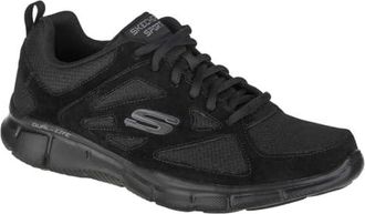 Skechers Baskets pour Homme, 44 EU, Noir, 44 EU