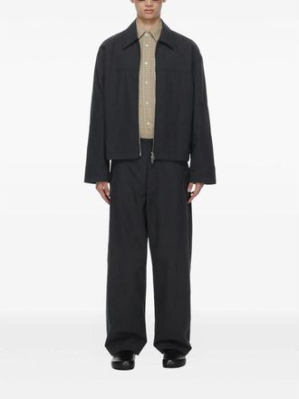 STUDIO NICHOLSON Line Trousers - Black