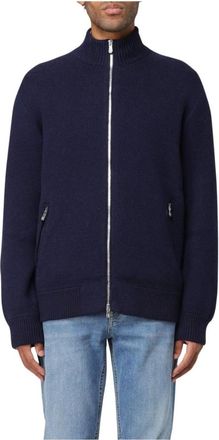 Brunello Cucinelli Homme, Pulls, Bleu, Taille: XL Cardigans