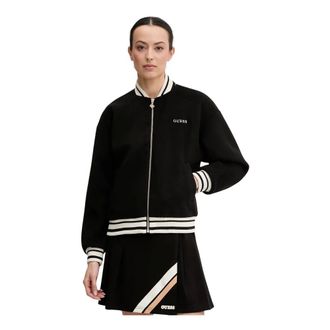 Guess Veste Bomber Artemisia - Femme - Vestes - Noir - Taille: 36 FR