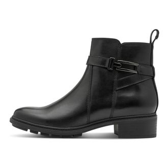 Tamaris Lederstiefelette - - Shoes - Damen - Schwarzk - 39 EU