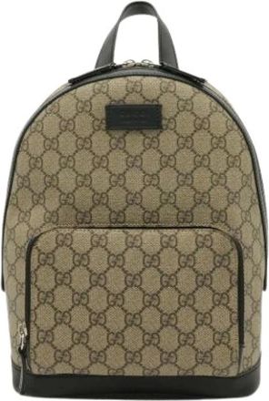 Gucci Sac &agrave; dos Pre-owned Vintage - unisex - Pre-owned - Beige - Taille: ONE Size