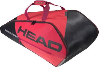 Head Head Tour Team Tennistasche, schwarz/rot, 9R