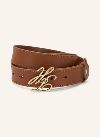 Tommy Hilfiger Lederg&uuml;rtel braun