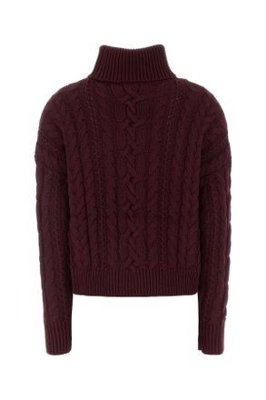 Polo Ralph Lauren Cable-Knit Cotton Sweater - Purple
