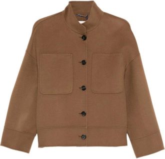 Max Mara Femme, Vestes, Brun, Taille: 40 FR Renna Jacket