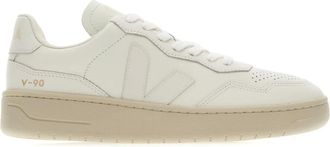 Veja Femme, Chaussures, Blanc, Taille: 40 EU V-90 Leather