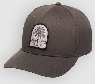 Billabong Patch Snapback Cap pewter