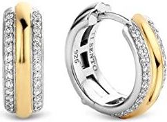 Ti Sento Milano Boucles doreilles créoles 7786ZY 7786ZY Marque, Taille unique, Métaux non précieux, Pas de gemme