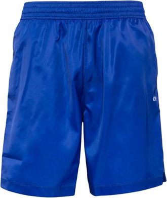 Off-white Homme, Maillots de bain, Bleu, Taille: S Short de bain