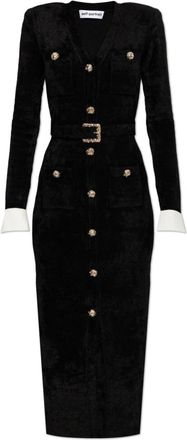 Self Portrait Femme, Robes, Noir, Taille: 40 FR Robe en maille