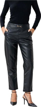 Kocca Femme, Pantalons, Noir, Taille: 42 FR Pantalon Ecopelle Ararurax