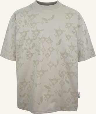 Carlo Colucci Carlo Colucci Allover Print T-Shirt - Soft Impact Fiorot beige