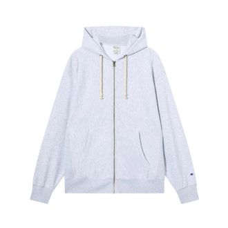 Champion Reverse Weave Soft Fleece Zip-Up - - Sweatshirts & Hoodies - Herren - Grau - XL