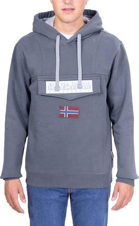 Napapijri Burgee Herren Winter-Sweatshirt, Salbeigr&uuml;n, XL