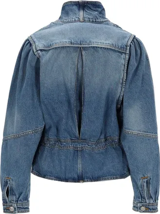 Isabel Marant Dolie-Gz Trench Coat - Blue