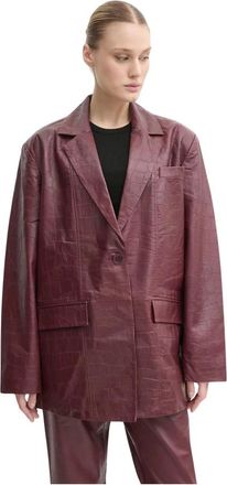Gestuz EmiolaGZ Blazer - Femme - Vestes - Rouge - Taille: 40/42 FR