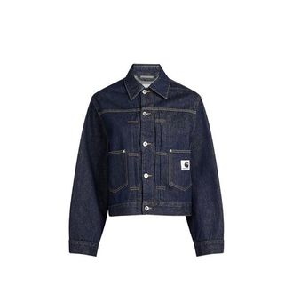 Carhartt Work in Progress Veste droite en jean brut