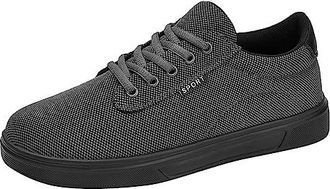 Generic Chaussures D&eacute;contract&eacute;es Hommes Pied Large Homme Slip on Baskets Soutien de La Vo&ucirc;te Plantaire Chaussure Velo Route Nylon Semelle Souple Respirante Re